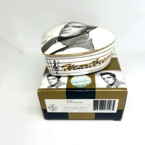 Jewelry | Elvis Presley Trinket Box Heartbreak Hotel Collectible Heart ...